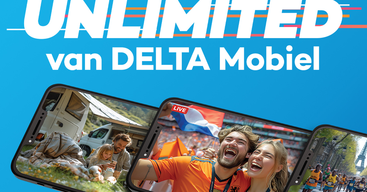 DELTA en Caiway lanceren nieuw mobiel abonnement: FLEX Unlimited ...